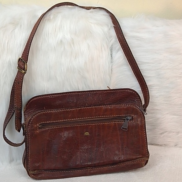 The Bridge | Bags | Rare The Bridge Rare 97s Italian Leather Satchel ...